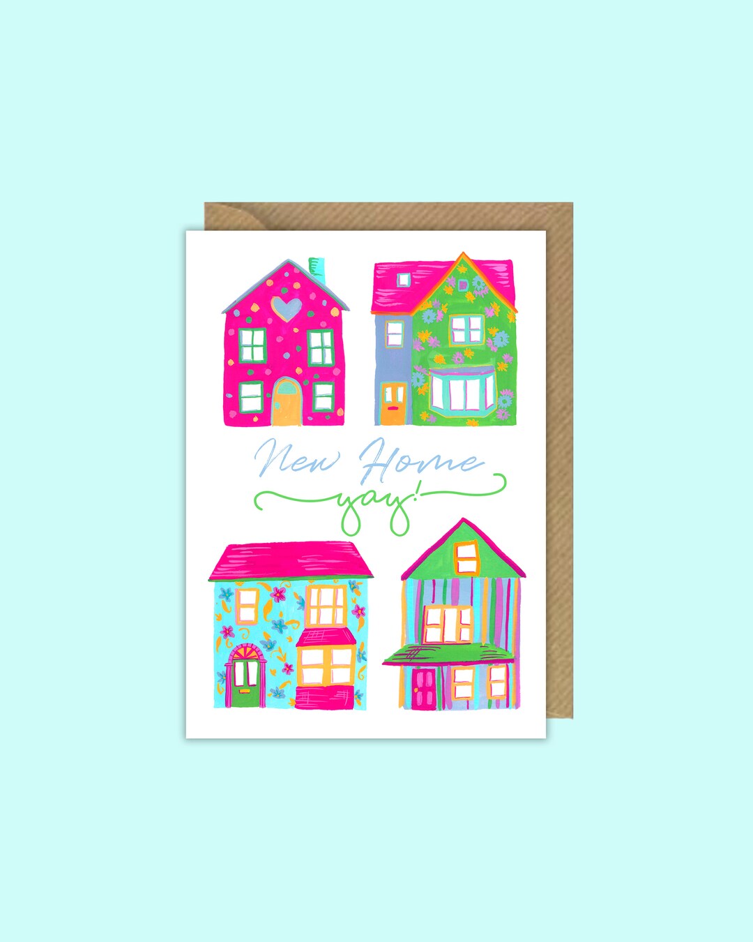 New Home Card// New Home Owner, Moving House, First Home, Gift for New ...