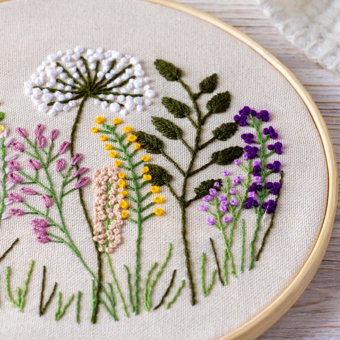 Fall Embroidery Design PDF, Embroidery Pattern DIY, Custom Embroidery ...