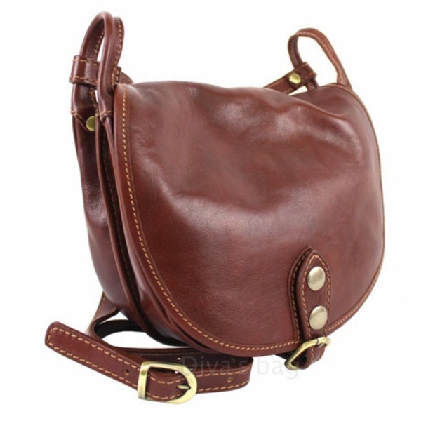 Leather Flap Bag - Etsy