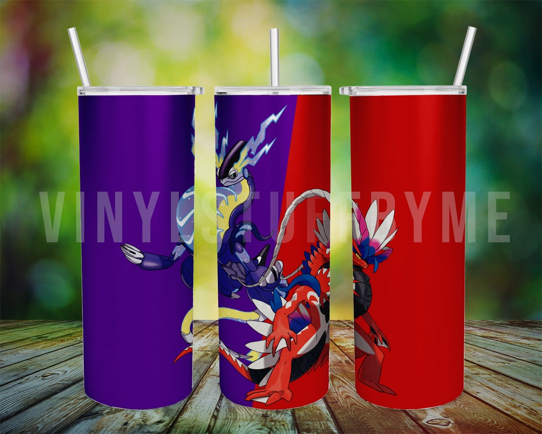 Pokemon Scarlett/violet 30oz, 20oz, 15oz, 12oz Straight 20oz Tapered ...