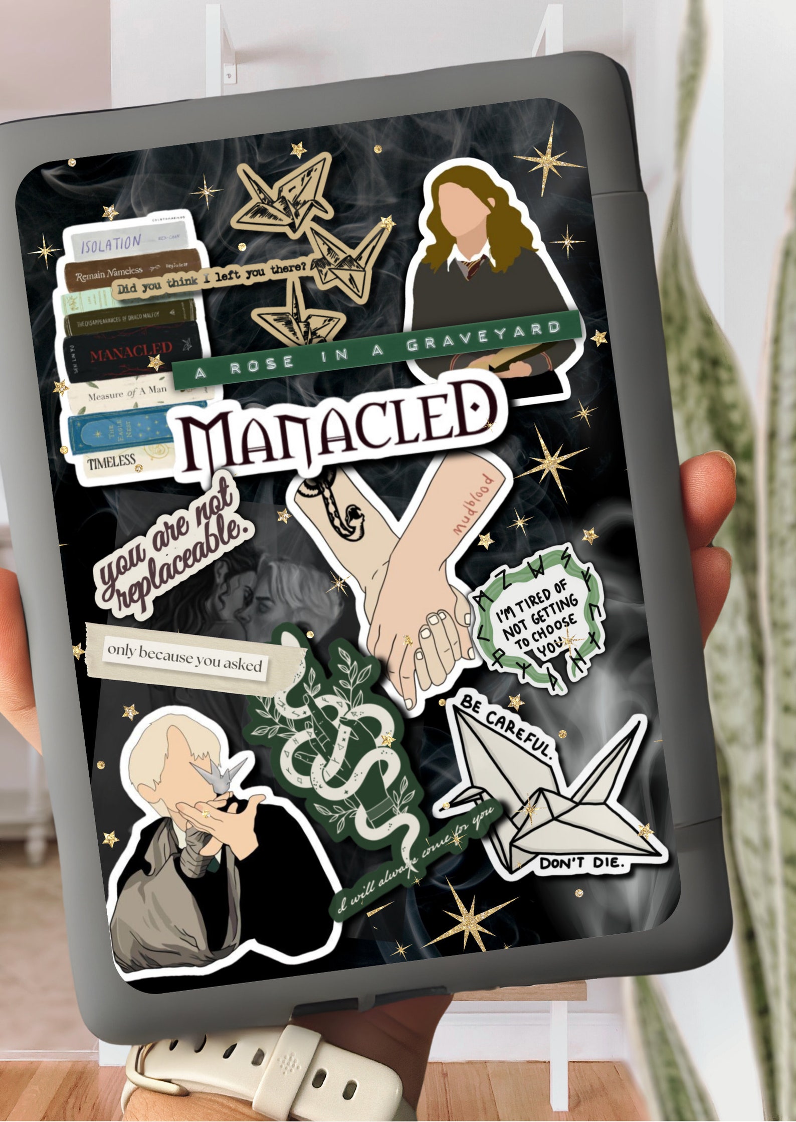MANACLED Kindle Insert for Clear Case -PRINTABLE- Paperwhite Basic ...