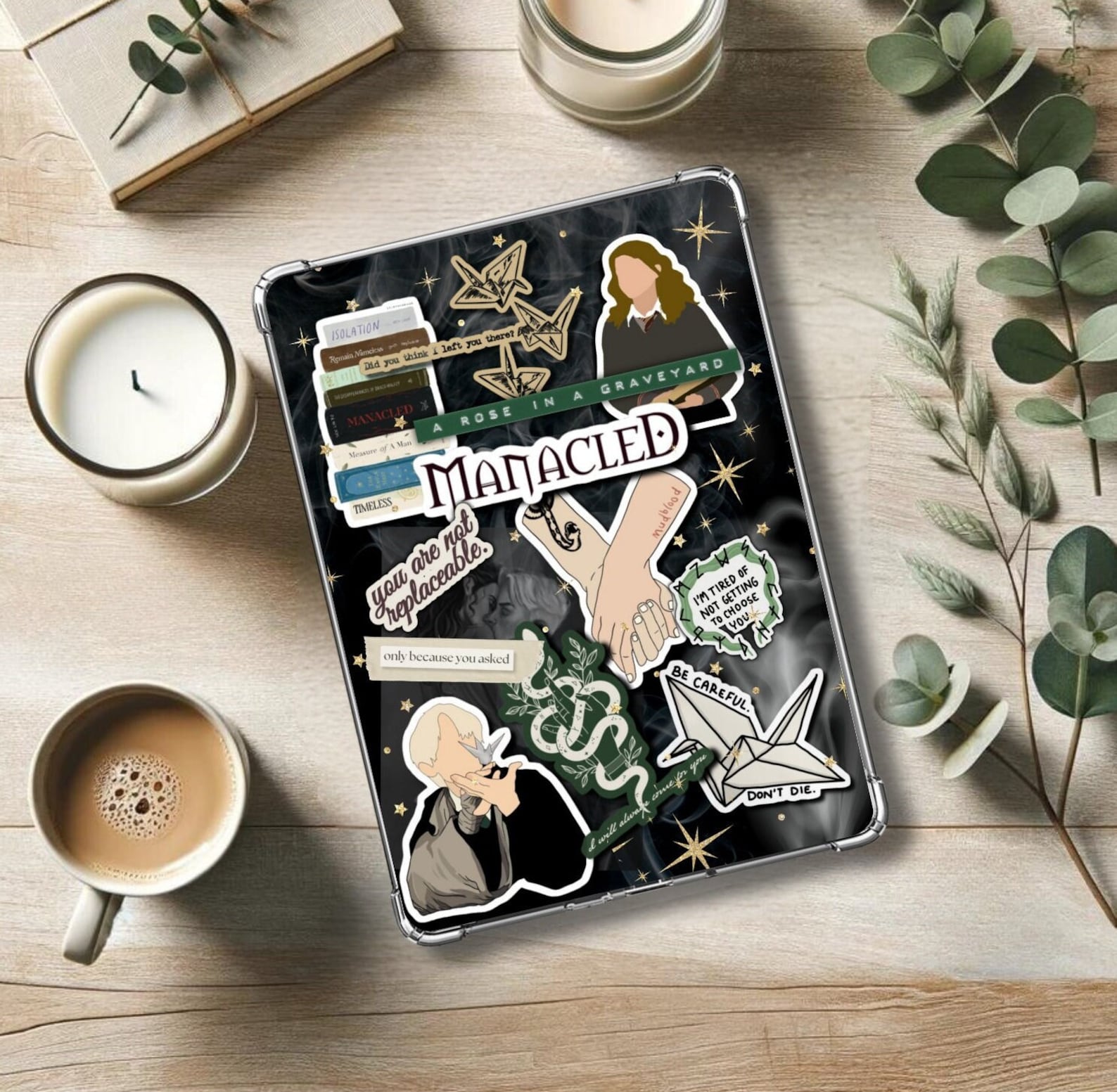MANACLED Kindle Insert for Clear Case -PRINTABLE- Paperwhite Basic ...