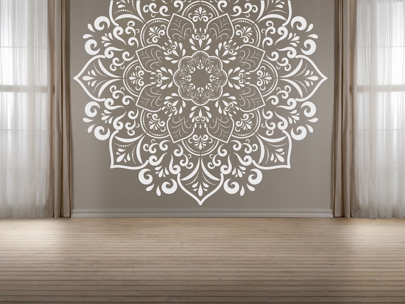 Painting Templates // Mandala // Dimensions: 50, 70, 100, 140 or 200 Cm ...