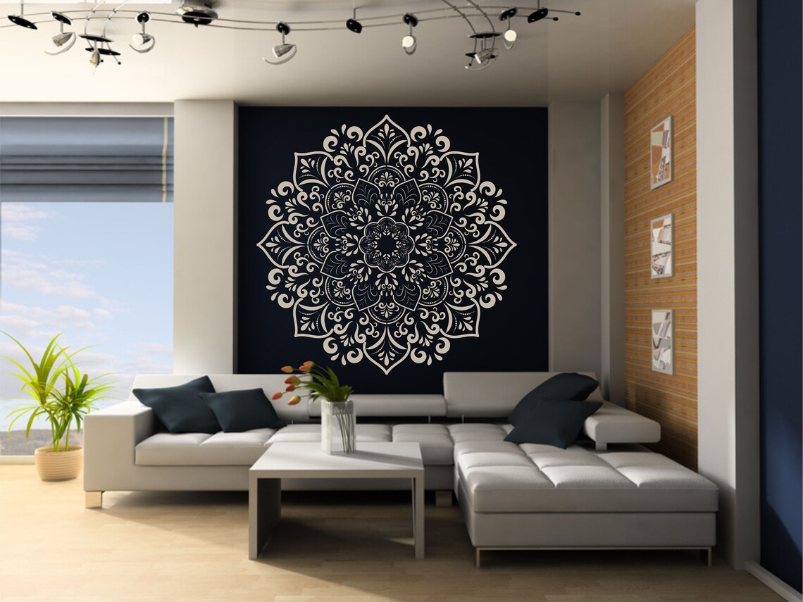 Painting Templates // Mandala // Dimensions: 50, 70, 100, 140 or 200 Cm ...
