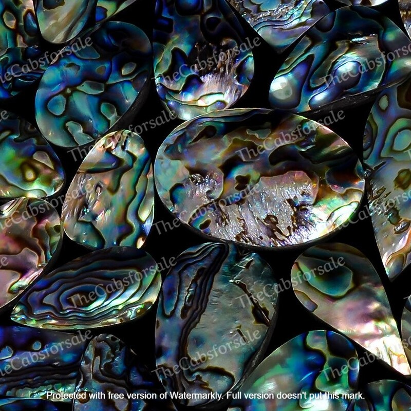 Abalone Cabochons - Etsy