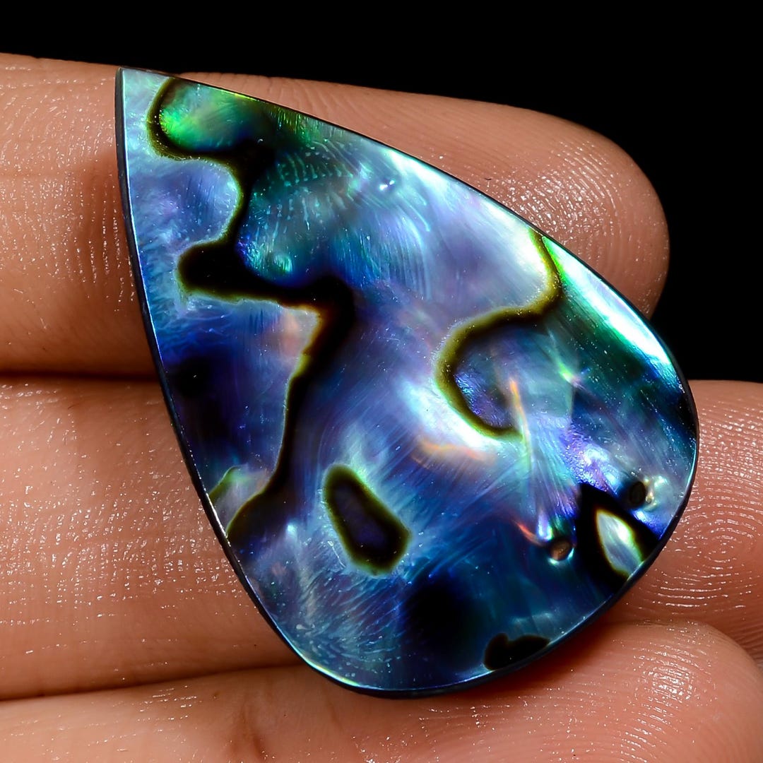 Top Natural Abalone Shell Round Oval Teardrop Fancy Cabochon, Top ...