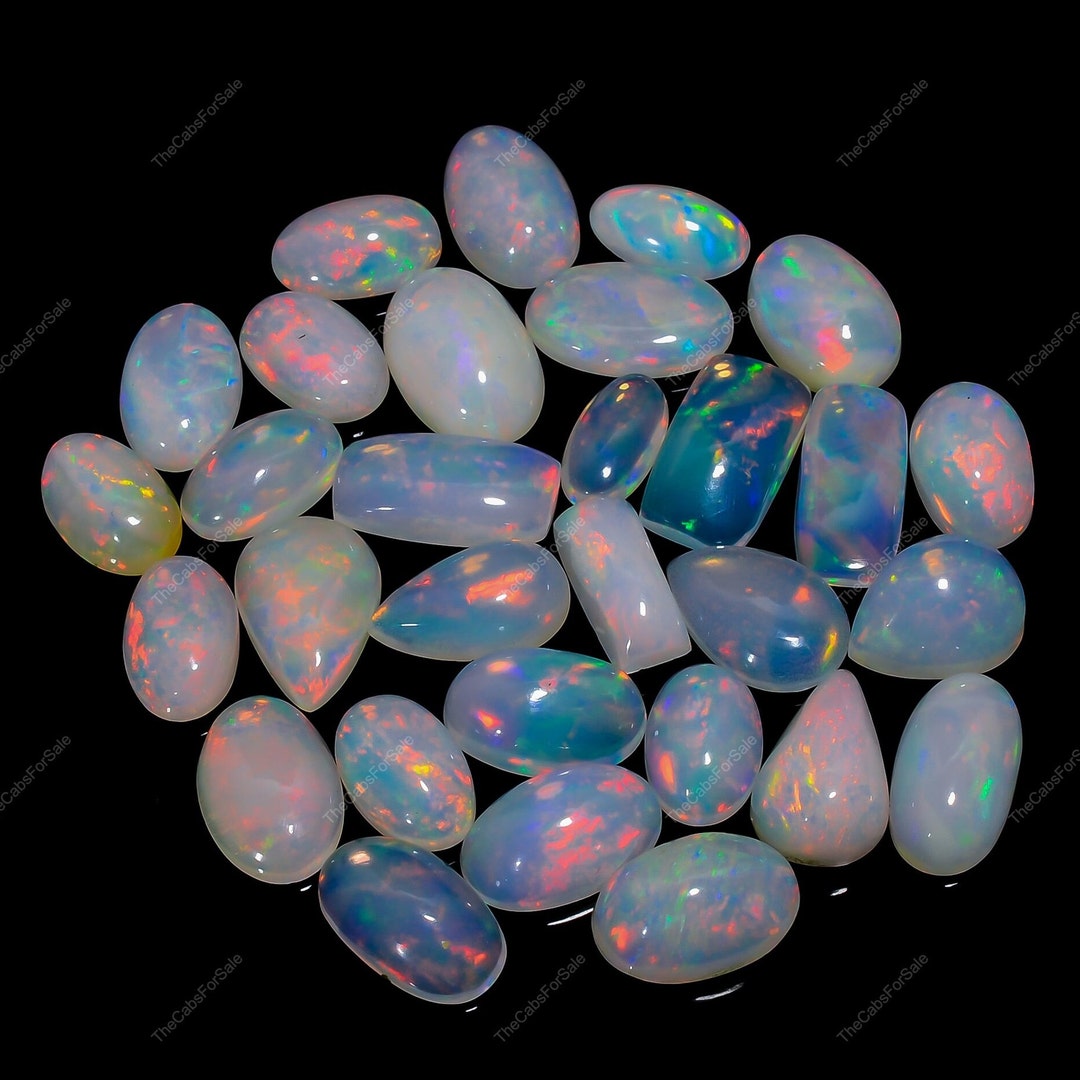 Ethiopian Fire Opal Mix Lot Fire Opal Cabochon Top Quality Opal ...