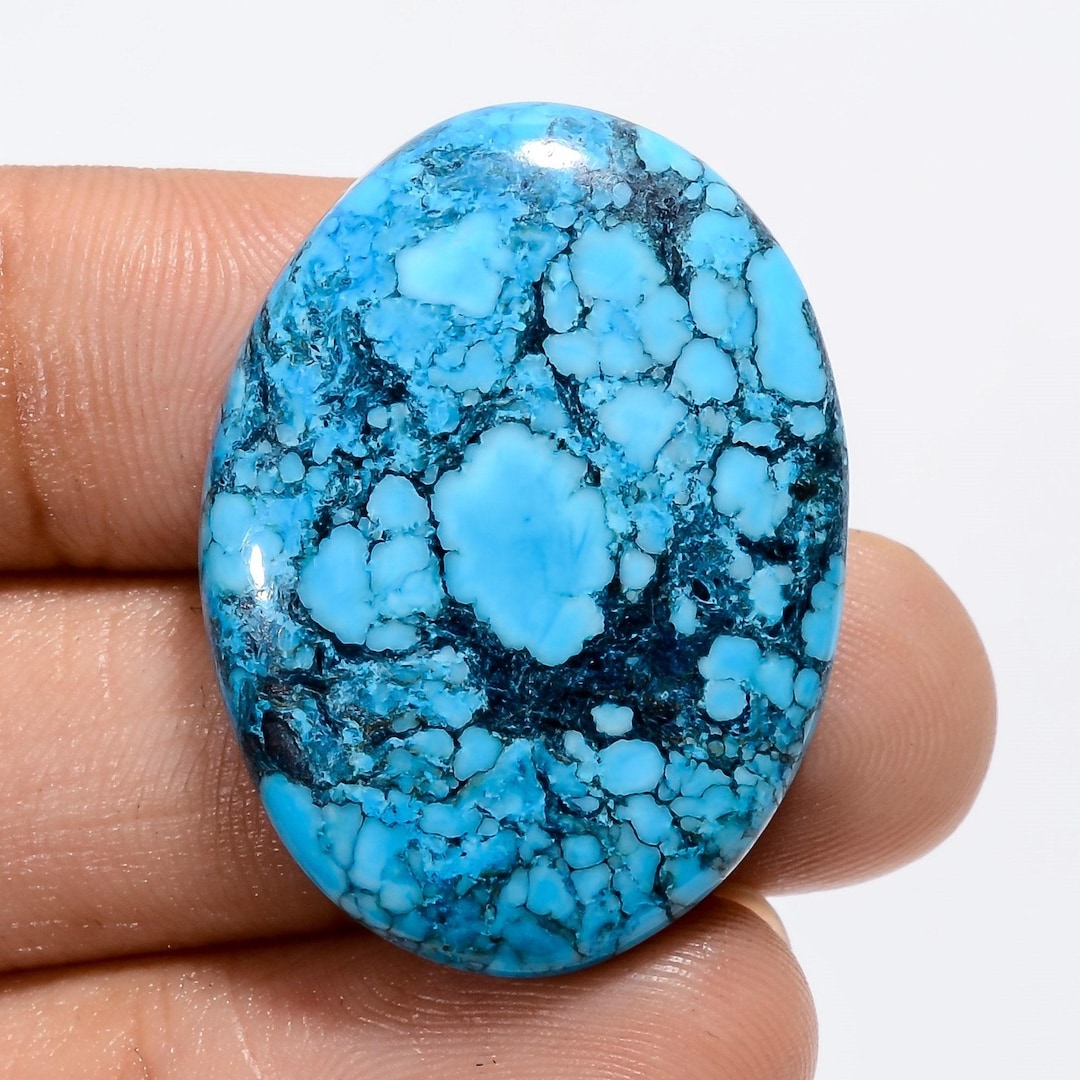 Magnesite Turquoise Gemstone Cabochon Healing Crystal Loose Stone ...