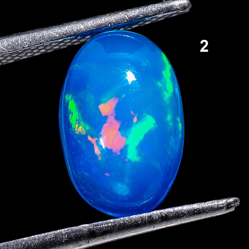 Blue Fire Opal - Etsy