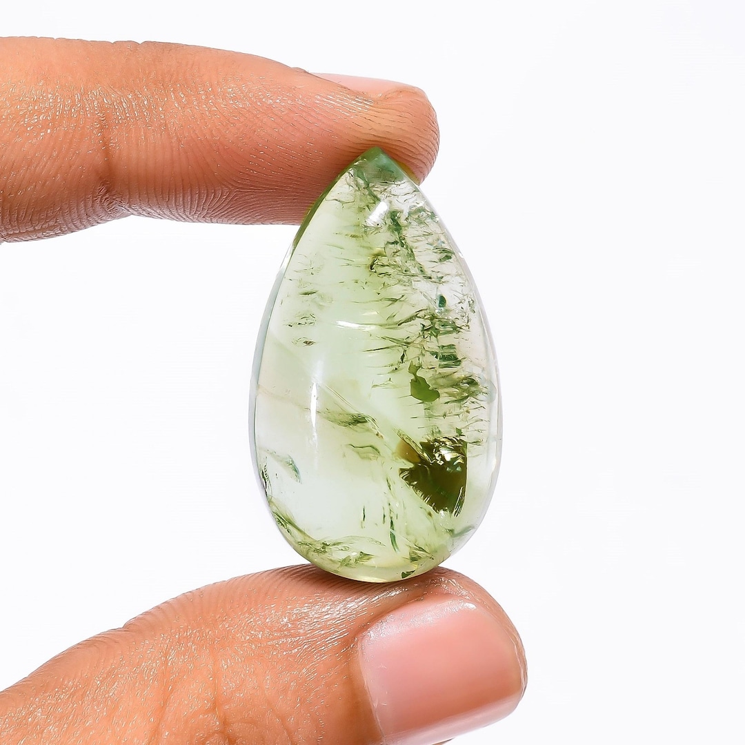 Top Grade Green Amethyst Cabochon AKA Prasiolite Gemstone Naural Green ...