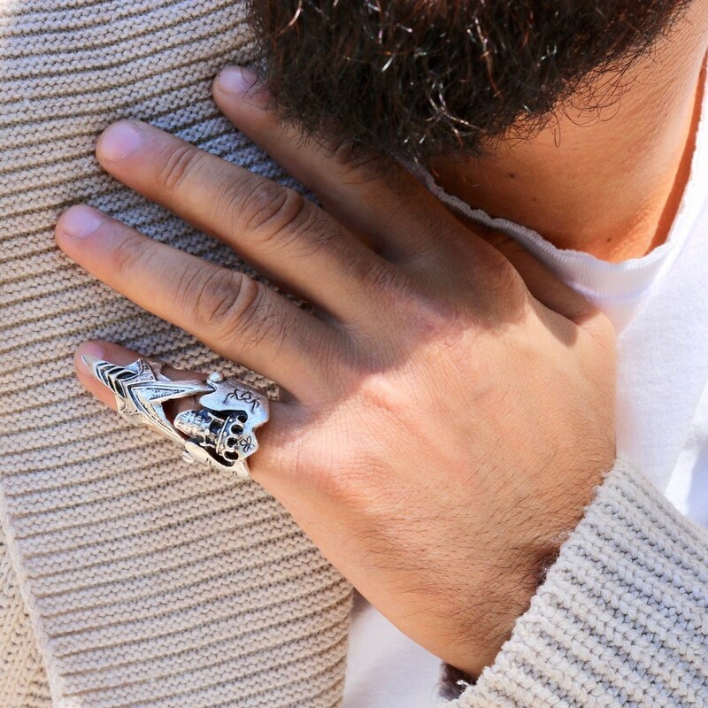 Full Finger Ring - Etsy