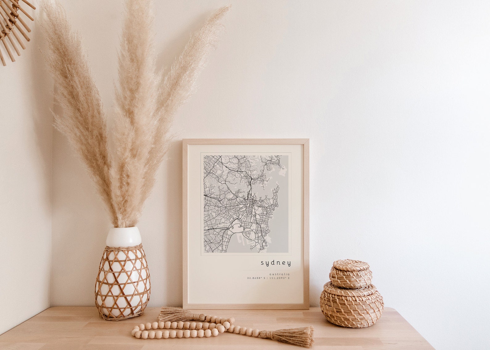 Sydney Map, Printable Wall Art, Map Printable, City Map Print, Sydney ...