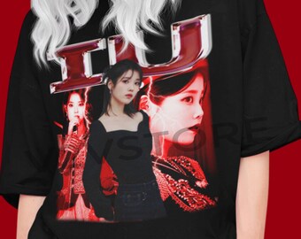 Vintage IU Unisex Tshirt Kpop Bootleg Tshirt - Etsy