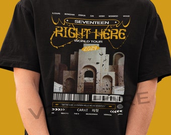 Seventeen is Right Here Unisex Tee | SVT | Carat | Simple | Tshirt - Etsy