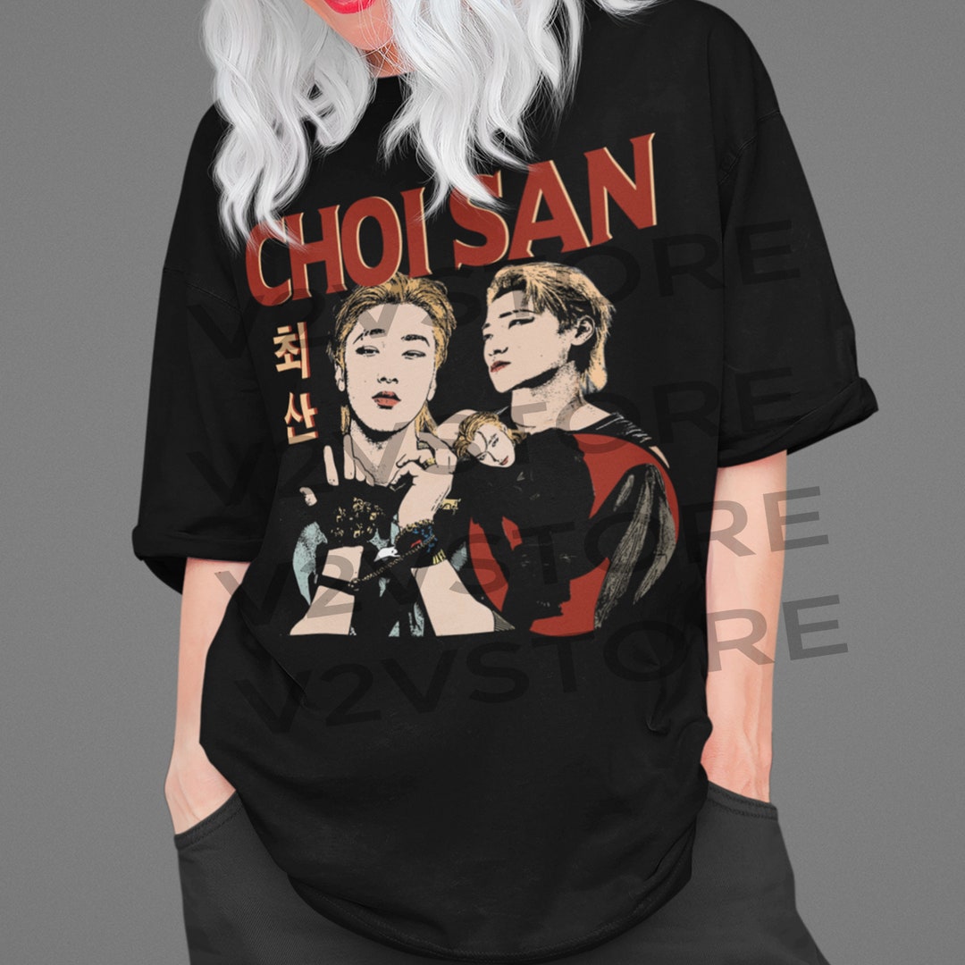 Choi San Ateez Unisex Tshirt - Etsy