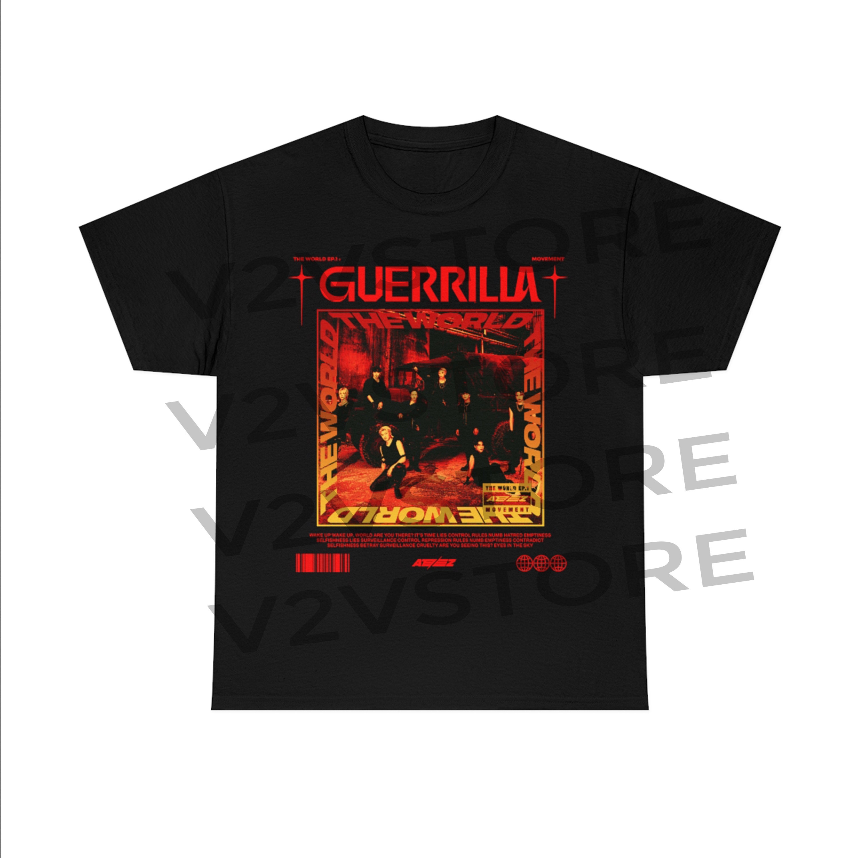 Ateez Guerrilla Unisex Tshirt - Etsy