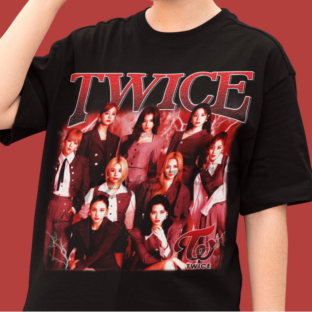 Vintage Twice Unisex Tshirt| Kpop Bootleg Tshirt - Etsy
