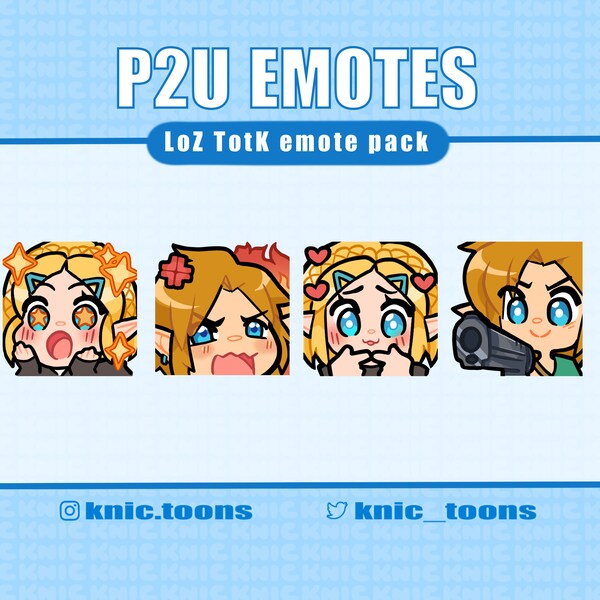 Zelda Emotes Totk - Etsy Australia