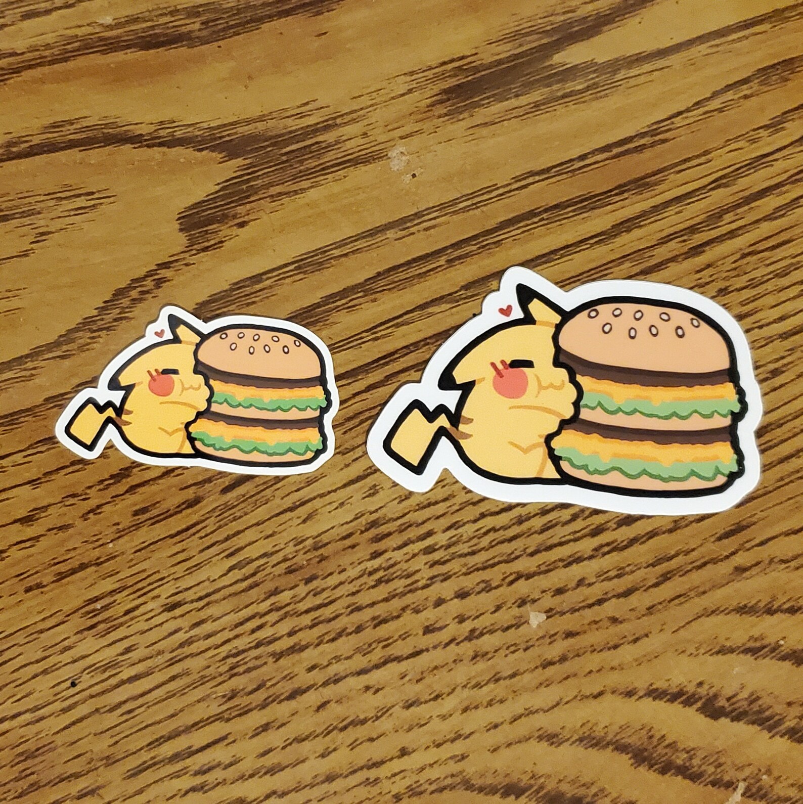 Happy Meal Pikachu Sticker Pack 4 Designs Die-cut Vinyl - Etsy