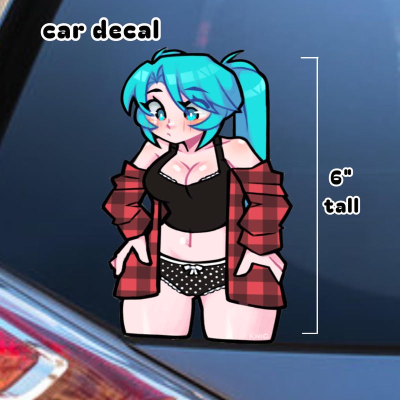 Car Vinyl Miku - Etsy UK