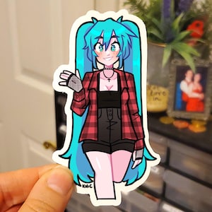 Midwestern Miku | 2 PIECE Sticker Pack | Vinyl Matte Die-cut Stickers ...