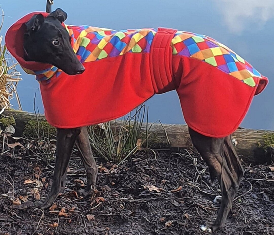 Totally Greyhound Fleece Coat. the Heathlawn Collection. Regular Fit ...