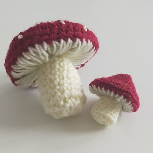 Mushroom Crochet Pattern - Etsy