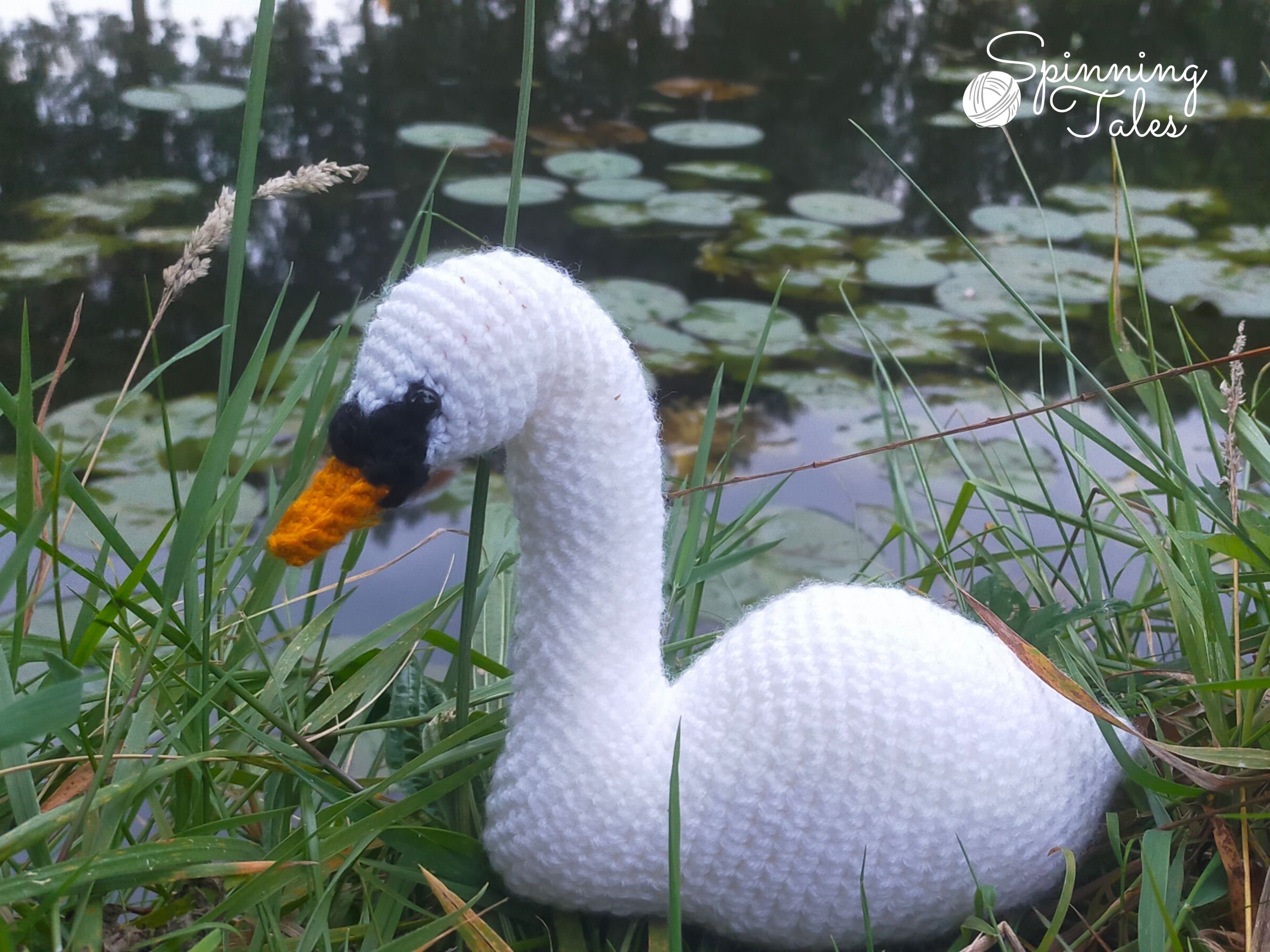 Swan Amigurumi no Sew Pattern - Etsy