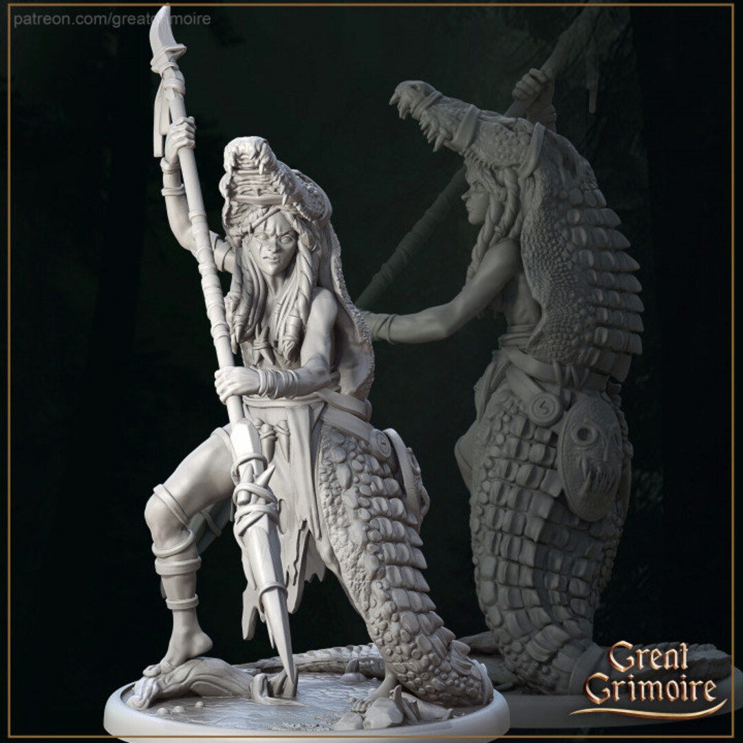 Shanti | 3D Printed Resin Model-ideal for Dnd, RPG, Table Top Gaming ...