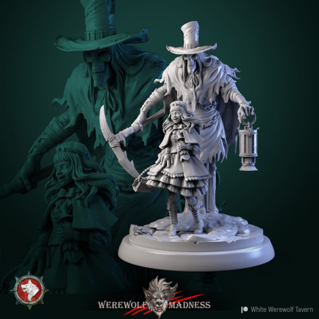 Doll Master Angelica 3D Printed Resin Model Ideal for Dnd, RPG, AOS ...