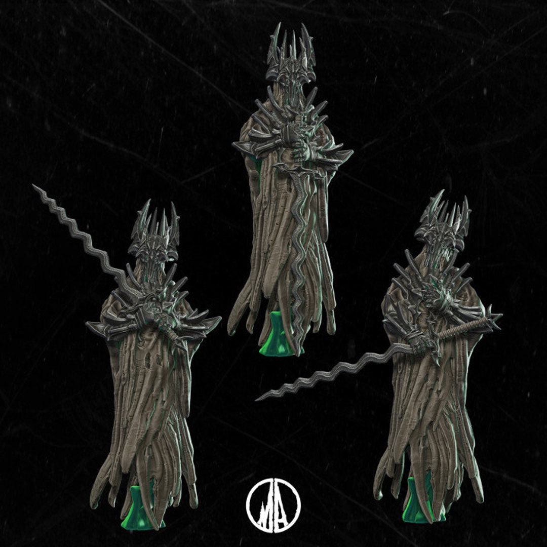 Wicked Shadow Monolith Arts 3D Printed Resin Model Ideal for RPG, Dnd ...