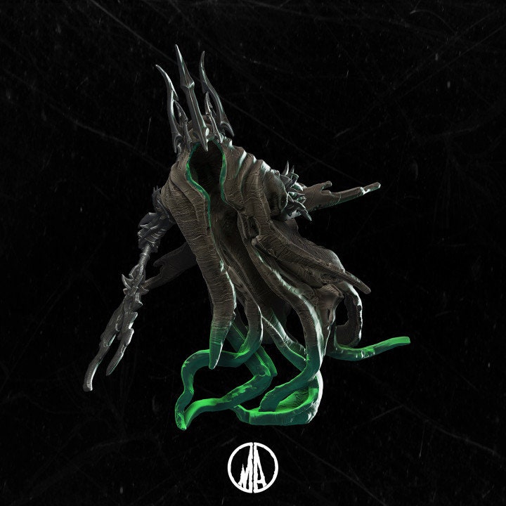 Ghost Mage Monolith Arts 3D Printed Resin Model Ideal for RPG, Dnd ...