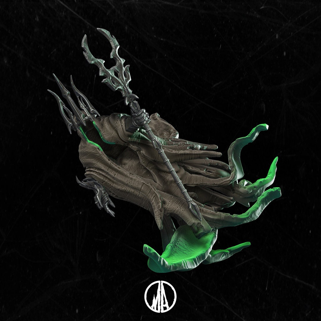 Ghost Mage Monolith Arts 3D Printed Resin Model Ideal for RPG, Dnd ...