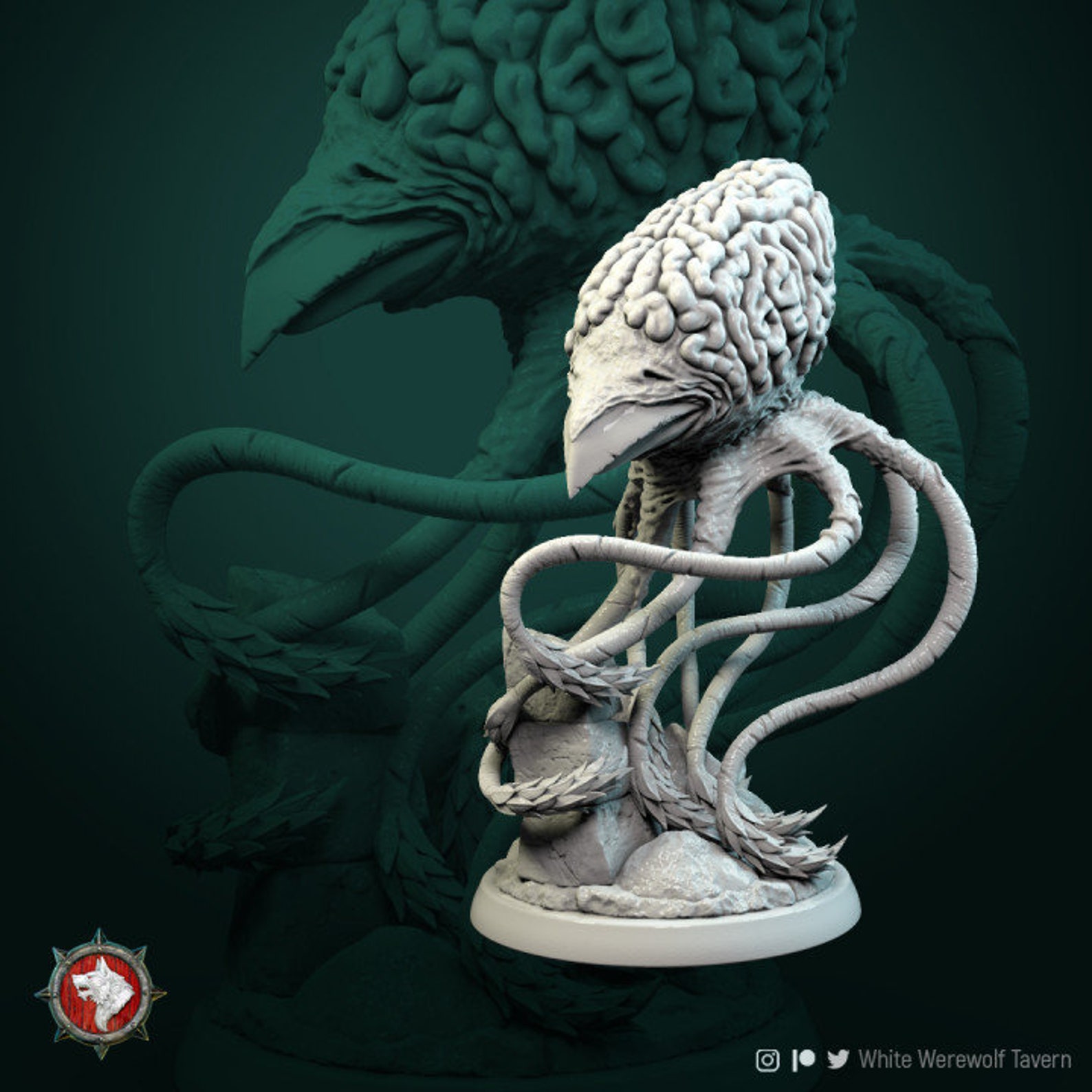 Grell 3D Printed Resin Models Ideal for RPG Dnd Table - Etsy