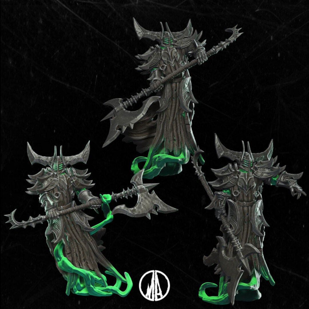 Cursed Soldier Monolith Arts 3D Printed Resin Model Ideal for RPG, Dnd ...