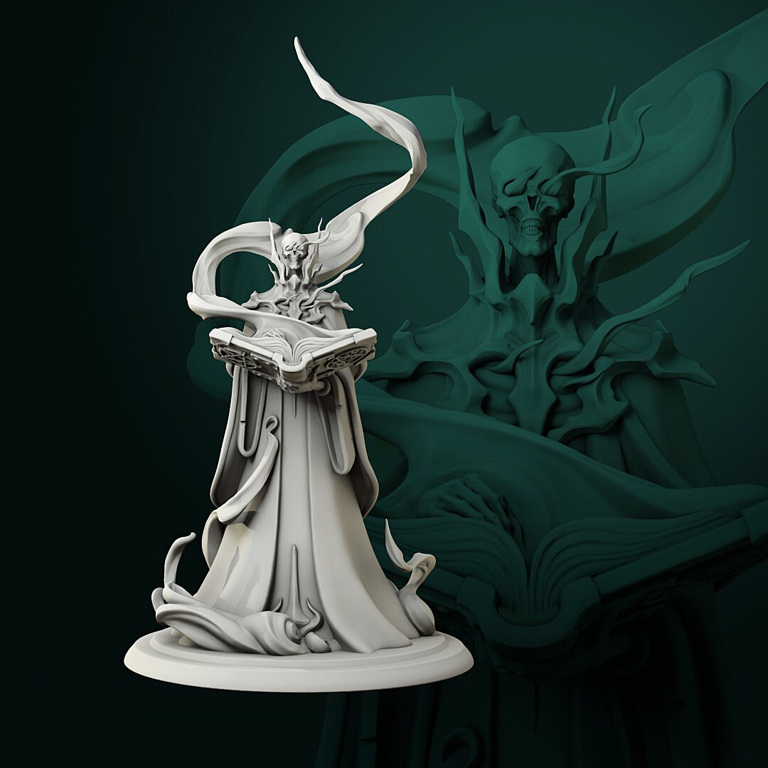 Lich 3D Printed Resin Model-ideal for Dnd, RPG, Table Top Gaming, Greek ...