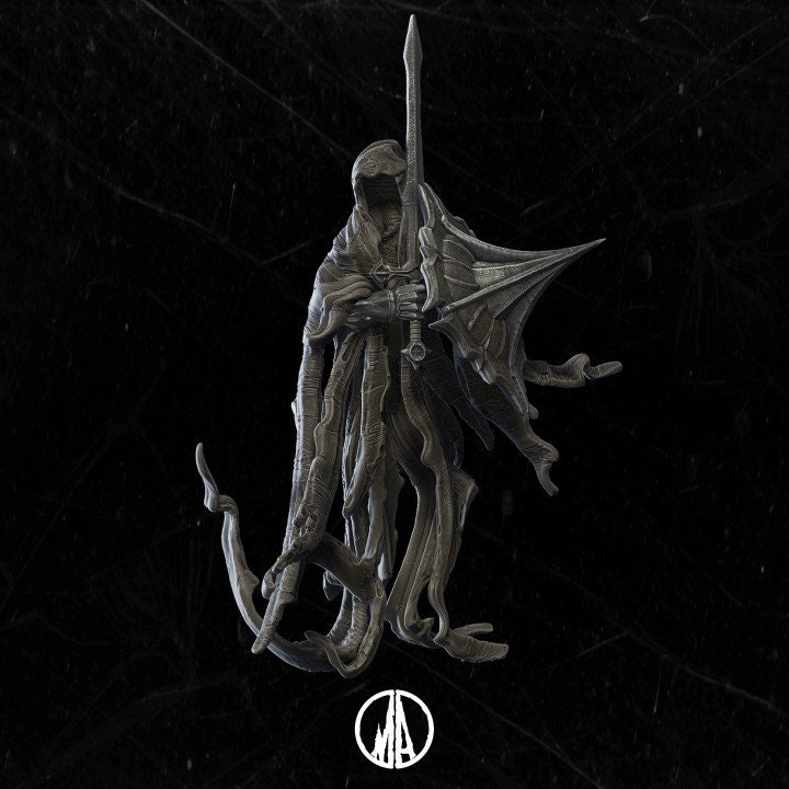 Ghost Warrior Monolith Arts 3D Printed Resin Model Ideal for RPG, Dnd ...