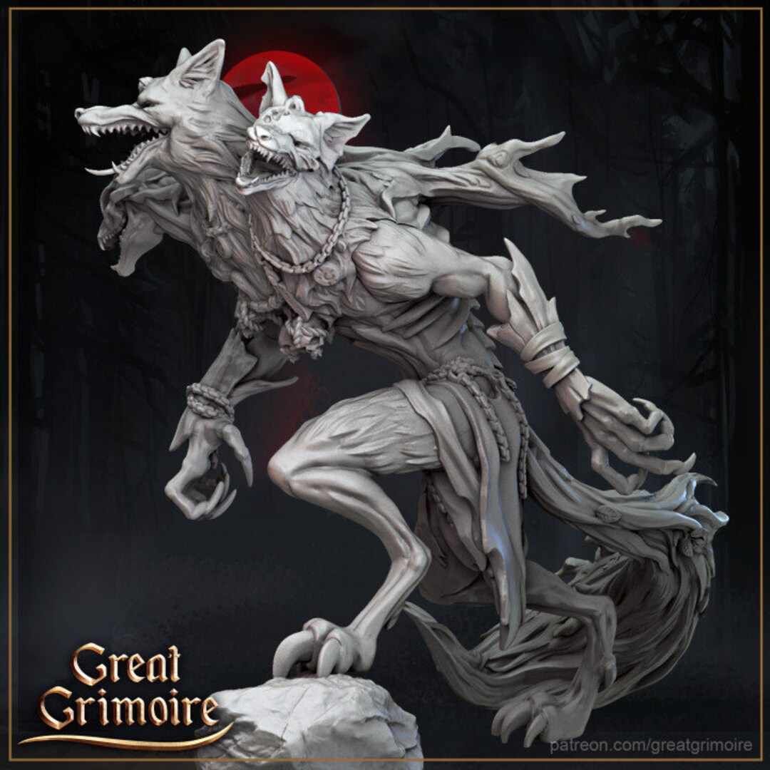 Fox Abomination Ideal for RPG, Dnd, Table Top Gaming, Fantasy ...
