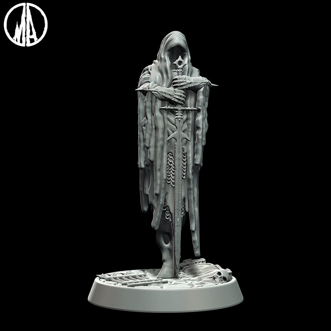 Forsaken Soul Monolith Arts 3D Printed Resin Model Ideal for RPG, Dnd ...
