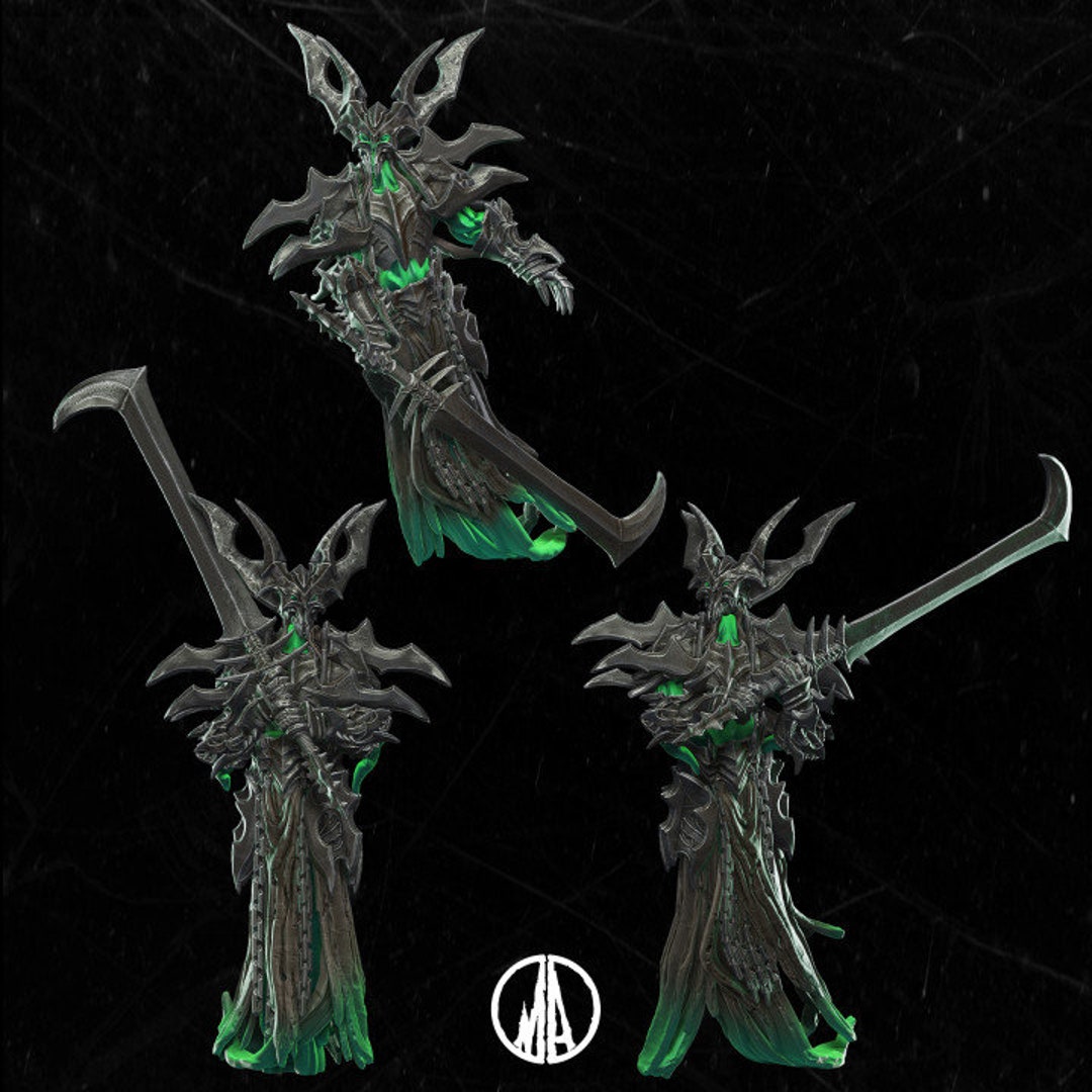 Horrific Fiend Monolith Arts 3D Printed Resin Model Ideal for RPG, Dnd ...