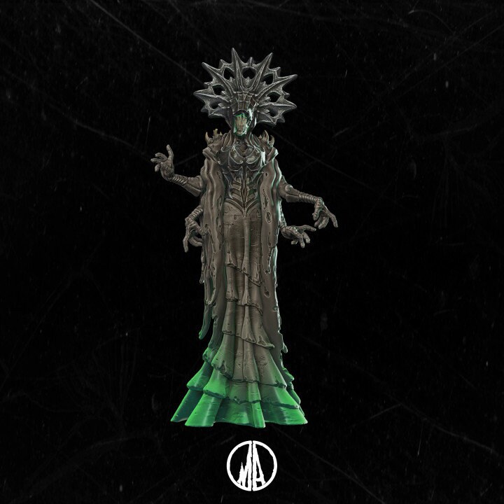 Insane Witch | Monolith Arts | 3D Printed Resin Model | Ideal for - RPG ...