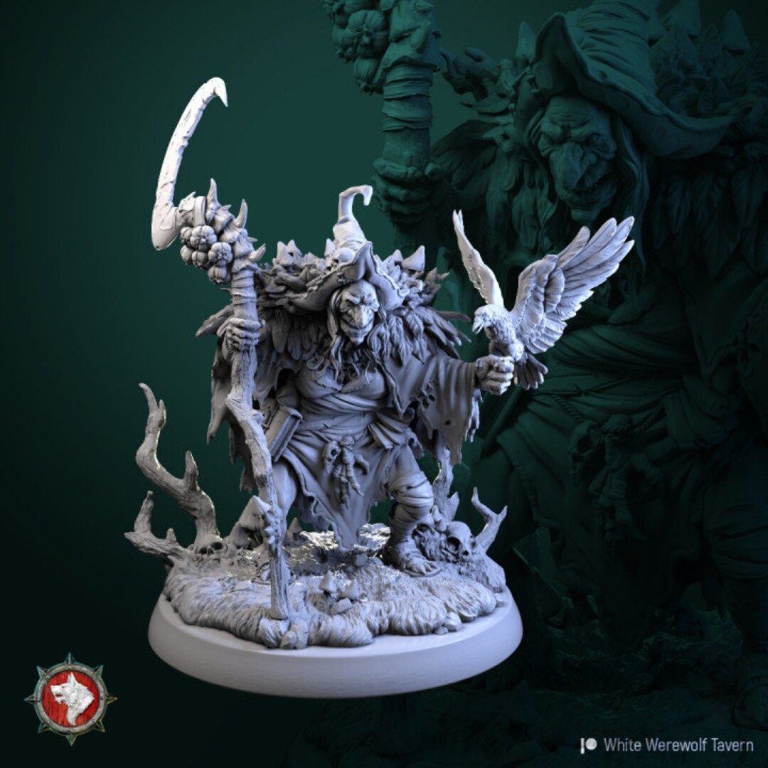 Rotten Peggy 3D Printed Resin Model Ideal for Dnd, RPG, AOS, Table Top ...