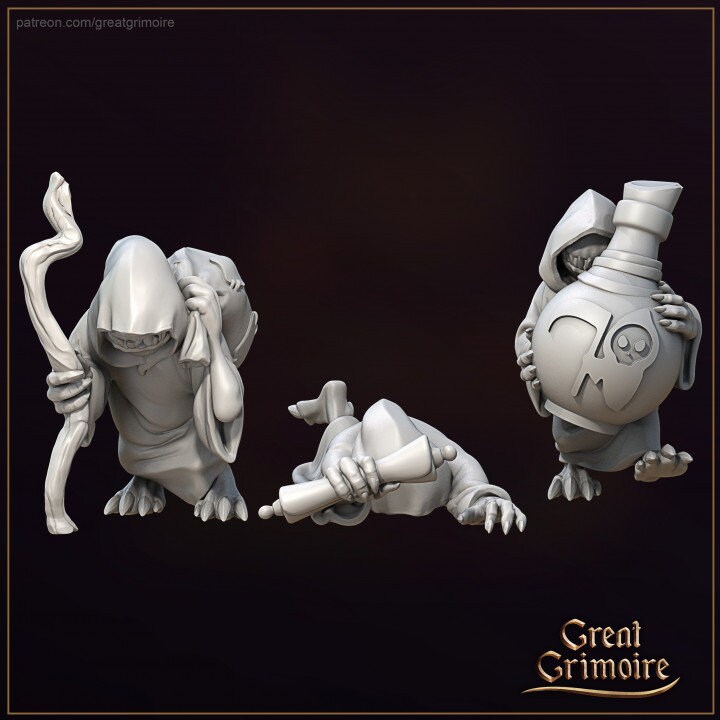 Hoarder of Goods 3D Printed Resin Model Ideal for Dnd, RPG, Table Top ...