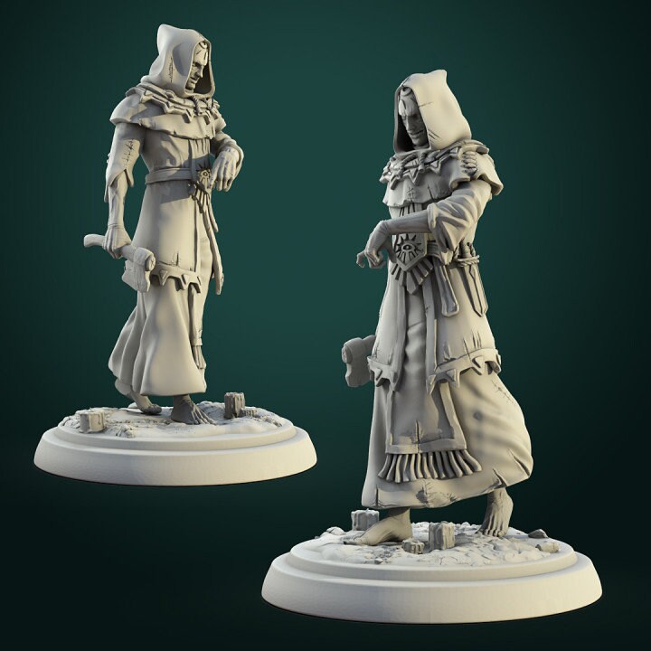 Cultists Set | Ideal for - RPG, Dnd Table Top Gaming, Fantasy. Horror ...