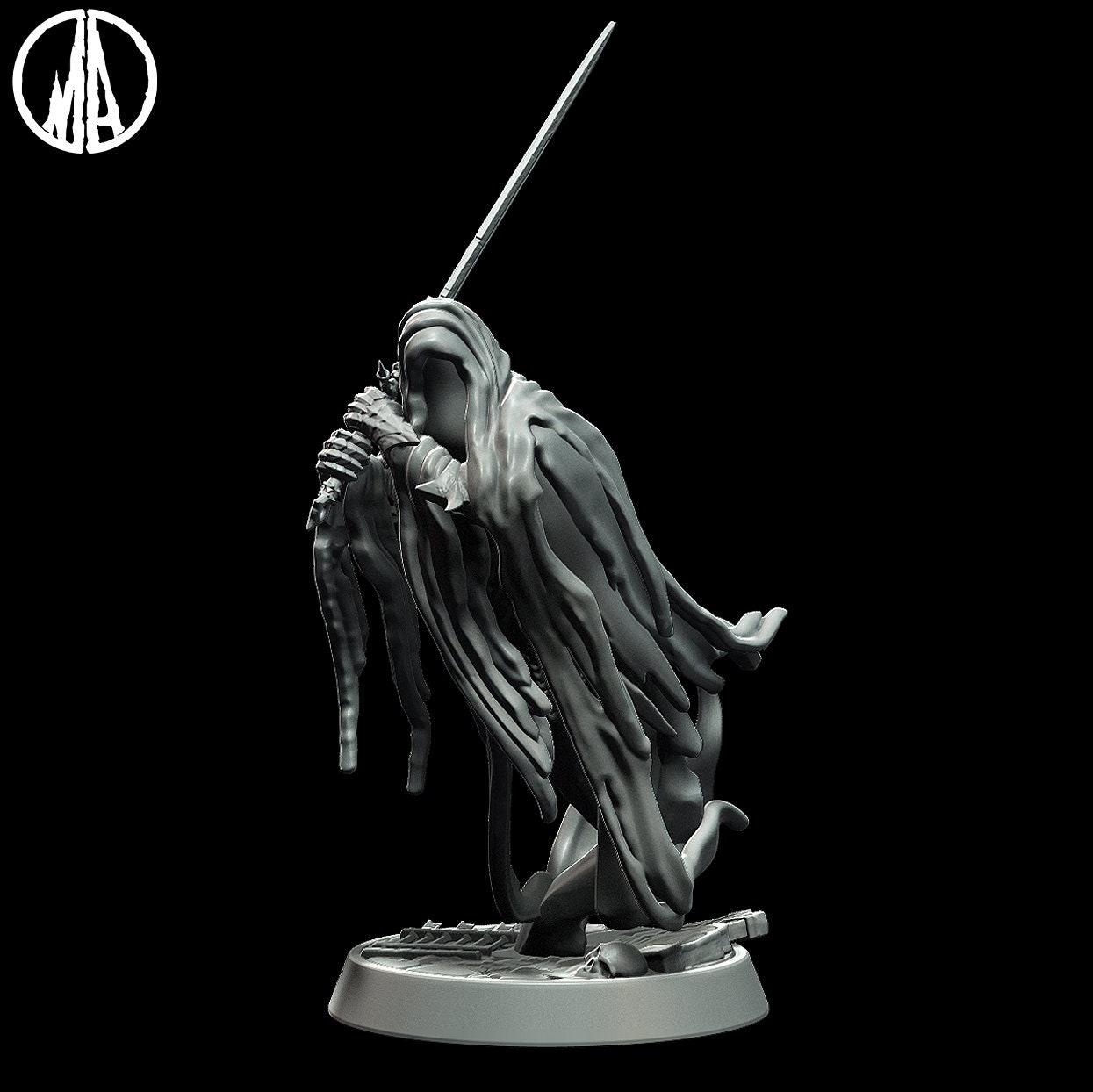 Forsaken Soul Monolith Arts 3D Printed Resin Model Ideal for RPG, Dnd ...