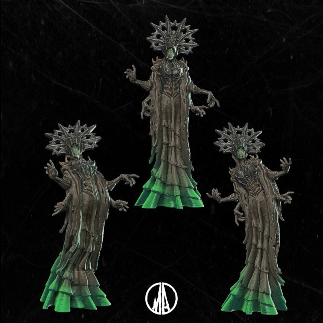 Insane Witch Monolith Arts 3D Printed Resin Model Ideal for RPG, Dnd ...
