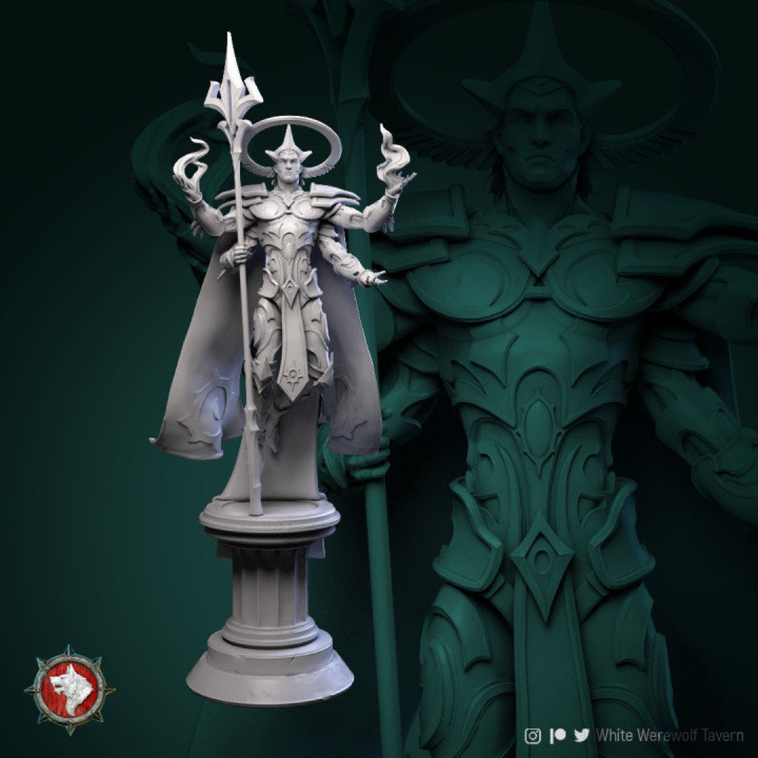 Kala the Punishing Judge 3D Printed Resin Model Ideal for Dnd, RPG ...