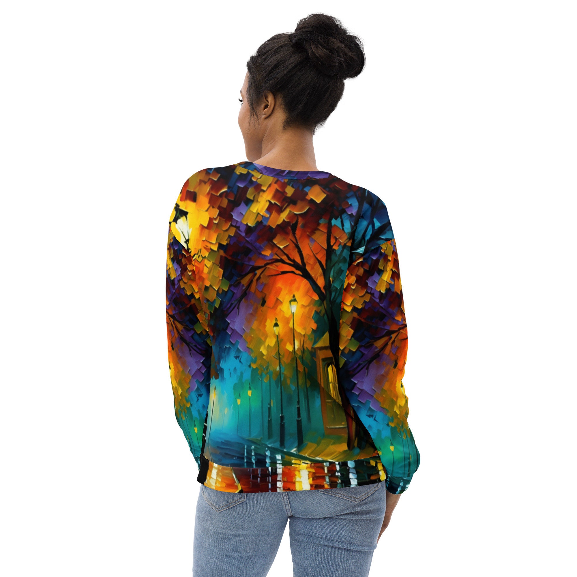 Leonid Afremov Custom Made Designer Sweater, Art Lover Gift, Leonid ...
