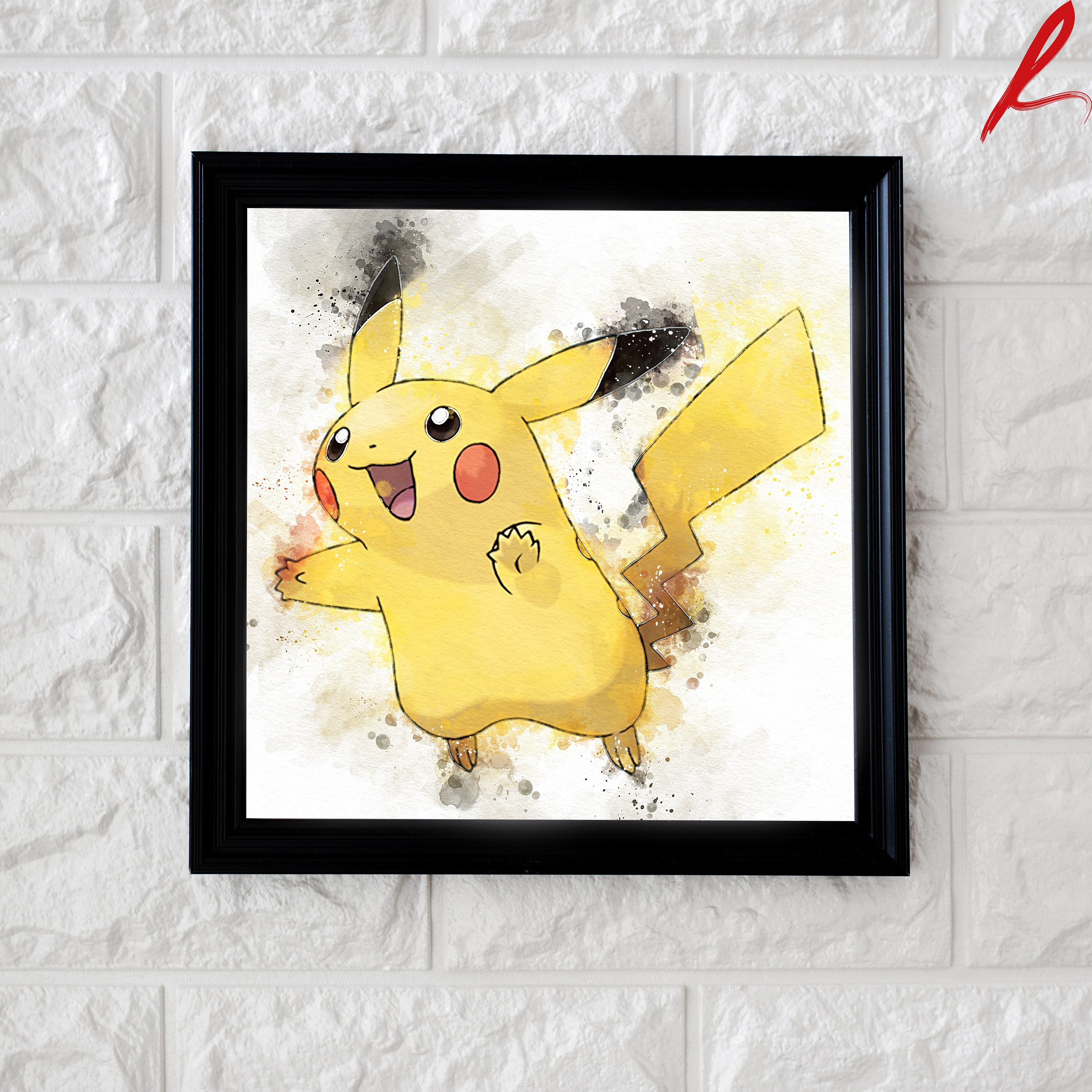 Printable Pikachu Poster, Pikachu Pokemon Digital Print, Pokemon Party ...