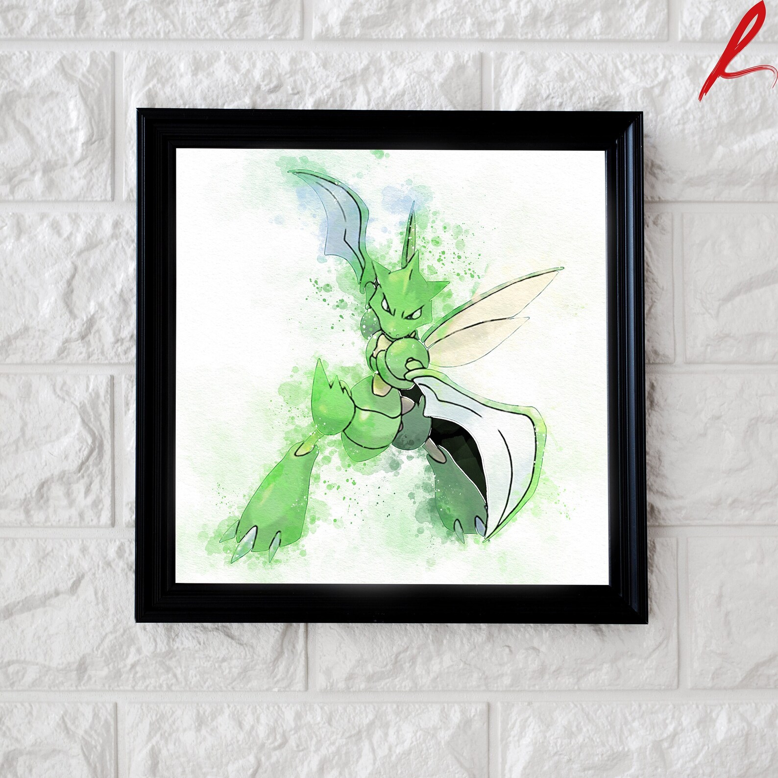 Printable Scyther Poster Scyther Pokemon Digital Print - Etsy